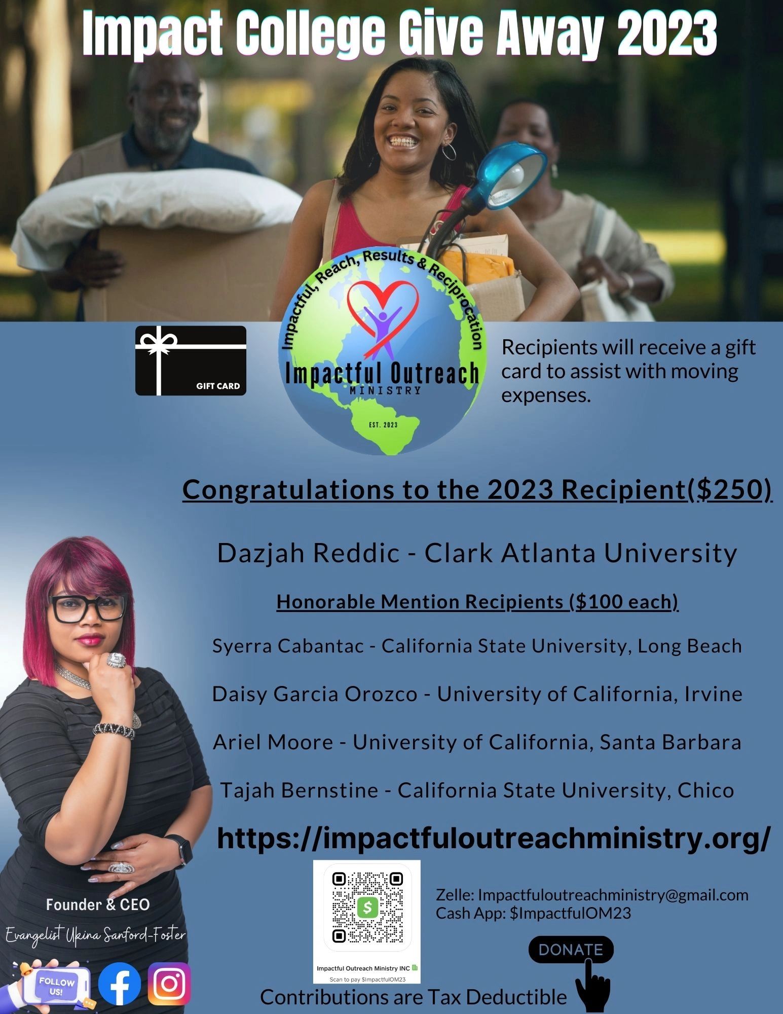 Impactful Outreach Ministry - Charity Organizations, Nonprofit, Community Outreach